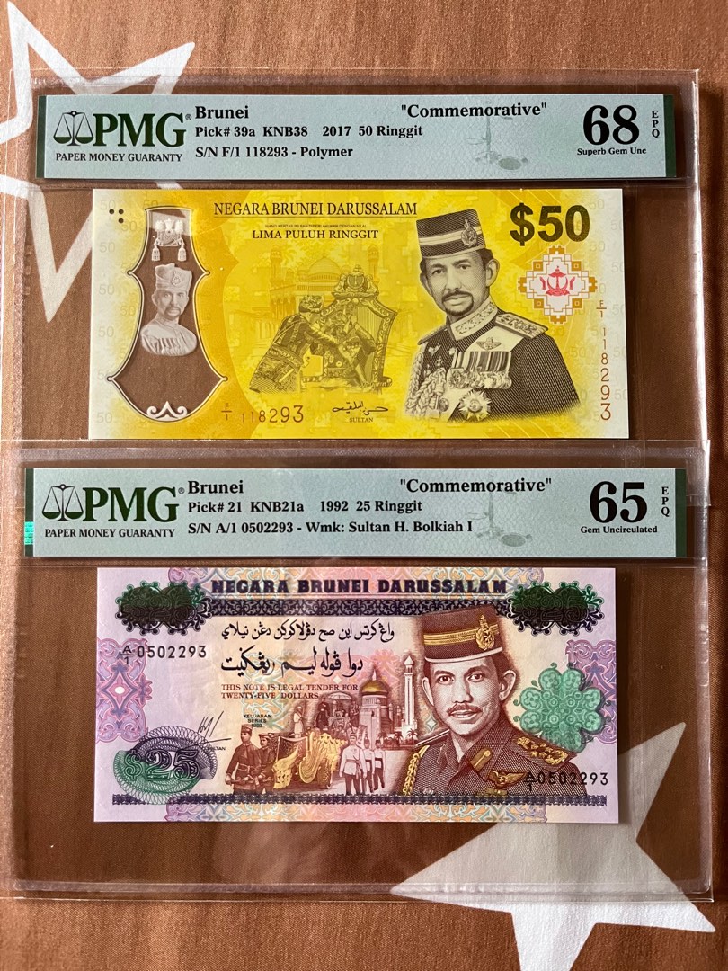 Brunei commemorative set notes, Hobbies & Toys, Memorabilia ...