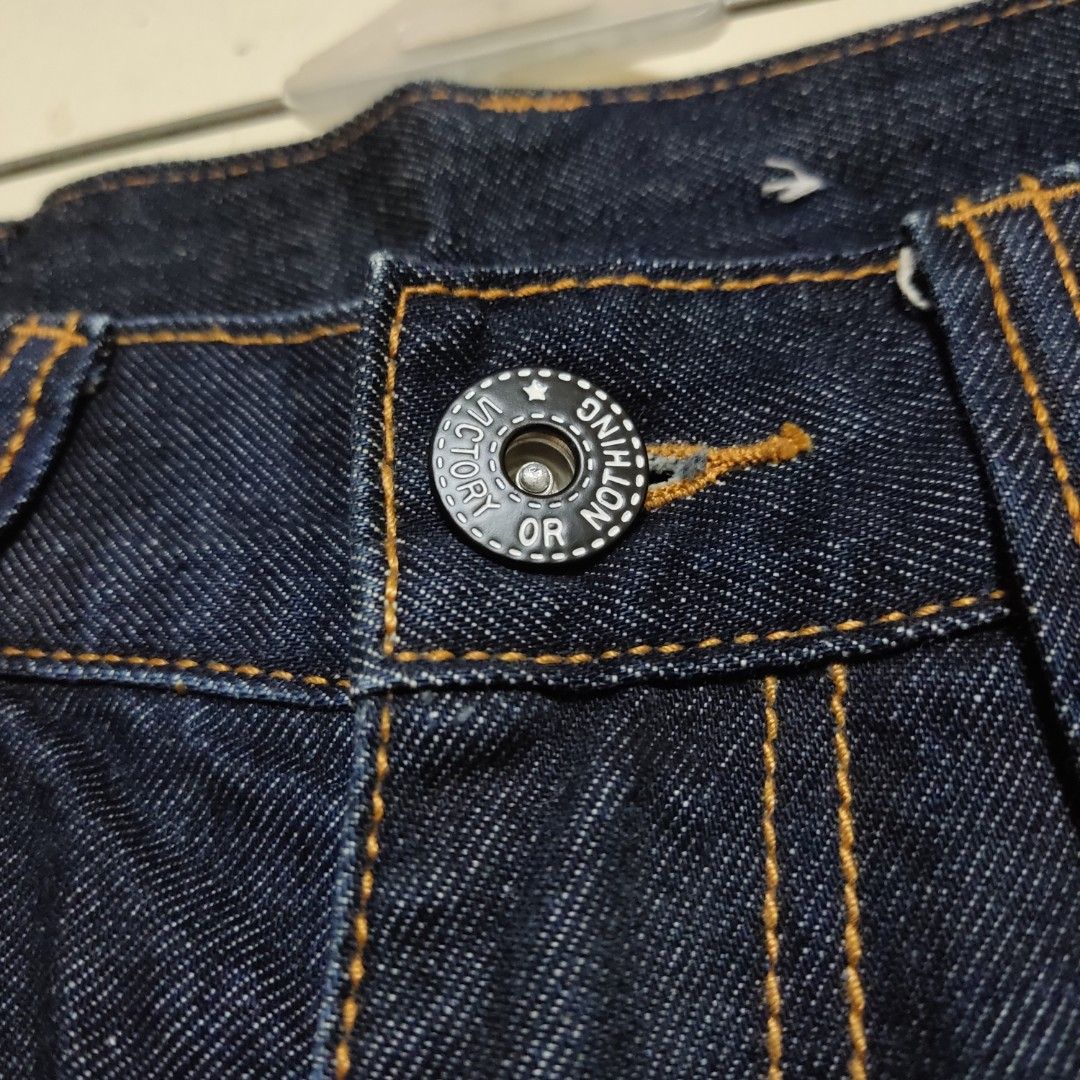BSX Victory Or Nothing pocket embroidered jeans, Men's Fashion, Bottoms ...