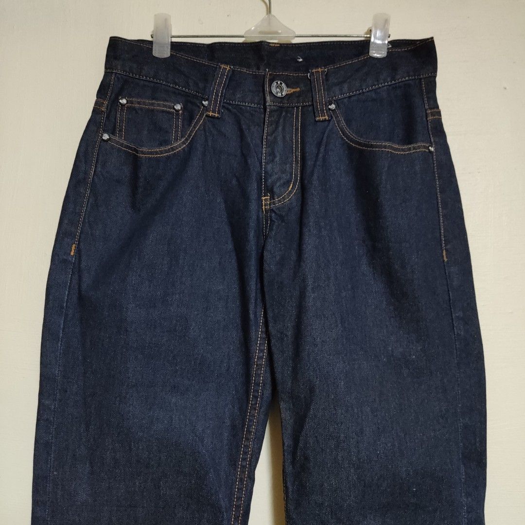 BSX Victory Or Nothing pocket embroidered jeans, Men's Fashion, Bottoms ...