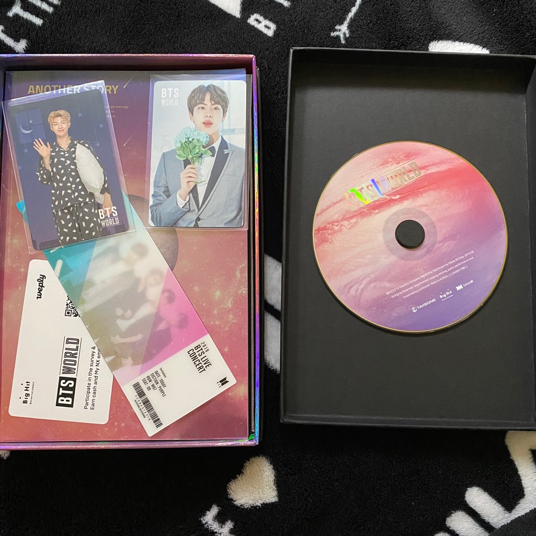 bts world ost album full set inclusion with photocard pc rare, Hobbies ...