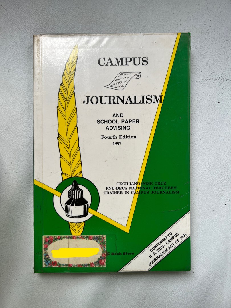 Campus Journalism 1997 Edition, Hobbies & Toys, Books & Magazines ...