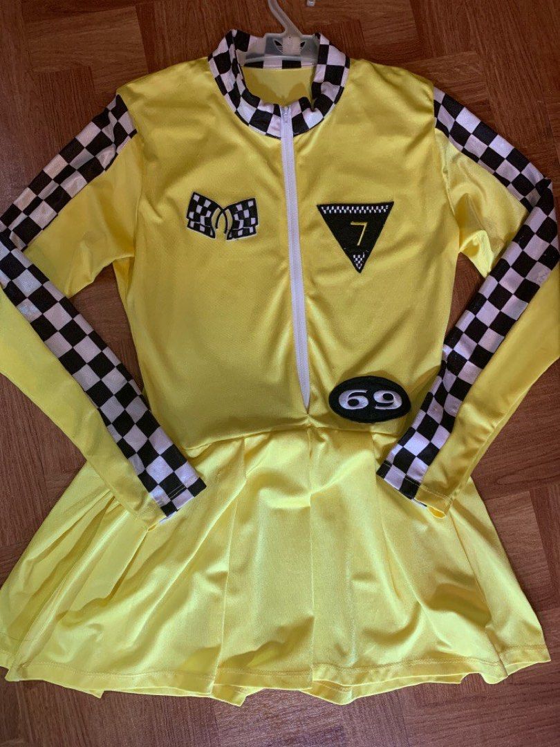 CAR RACING COSTUME FOR GIRLS, Babies & Kids, Babies & Kids Fashion on ...