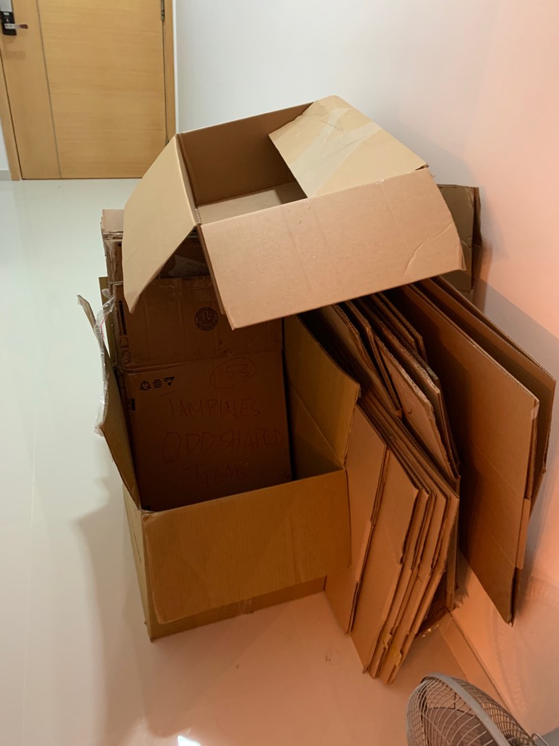 Carton Boxes for free, Everything Else on Carousell