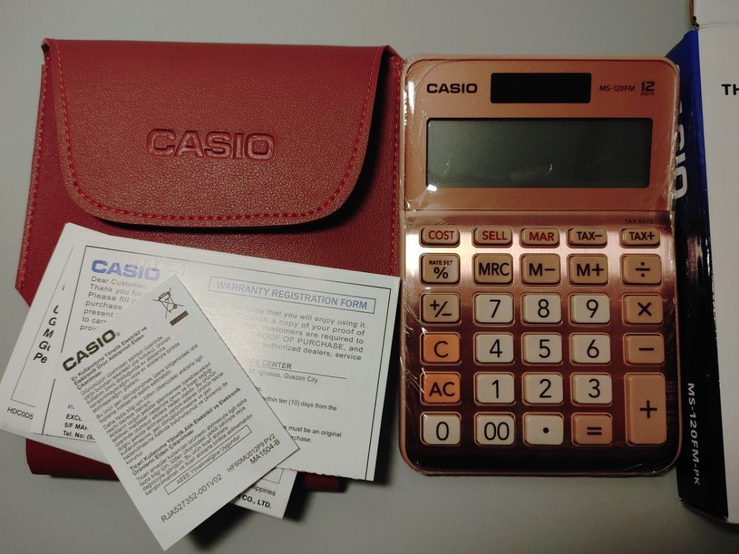 Casio MS-120 FM Calculator, Mobile Phones & Gadgets, Other Gadgets on ...