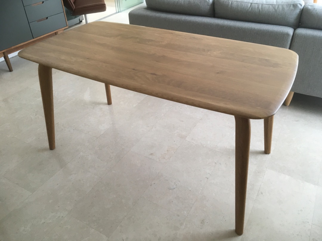 Castlery - Oak Dining Table (Vincent), Furniture & Home Living ...