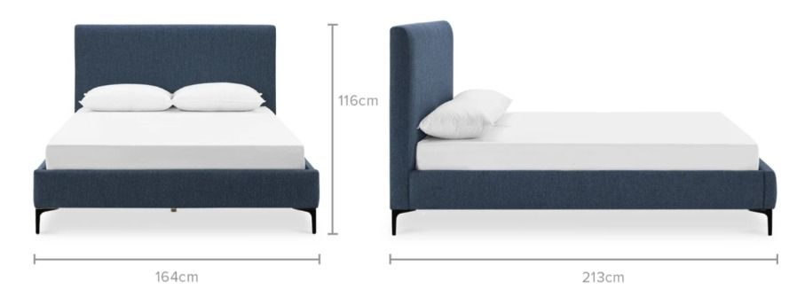 Castlery Adams bedframe, Furniture & Home Living, Furniture, Bed Frames ...