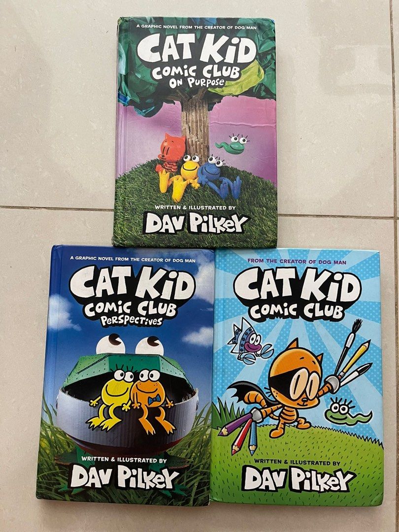 cat kid / dog man, Hobbies & Toys, Books & Magazines, Children's Books ...