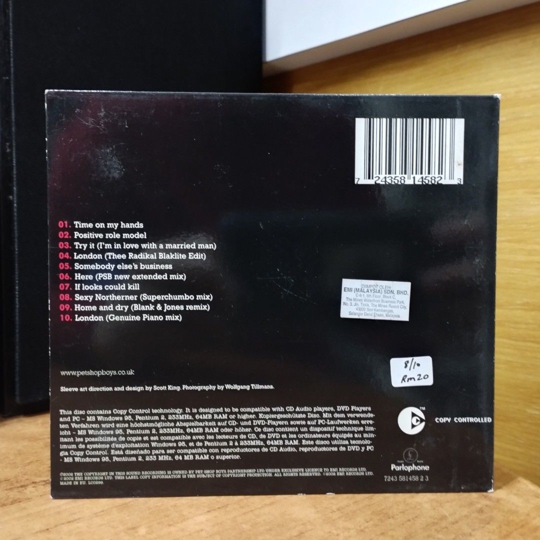 (CD) Pet Shop Boys - Disco 3, Hobbies & Toys, Music & Media, CDs & DVDs ...