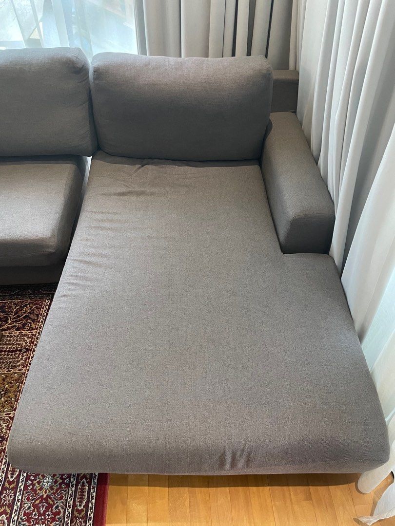 Cellini Sofa - Ross L-Shape Fabric Sofa With Removable Covers ...