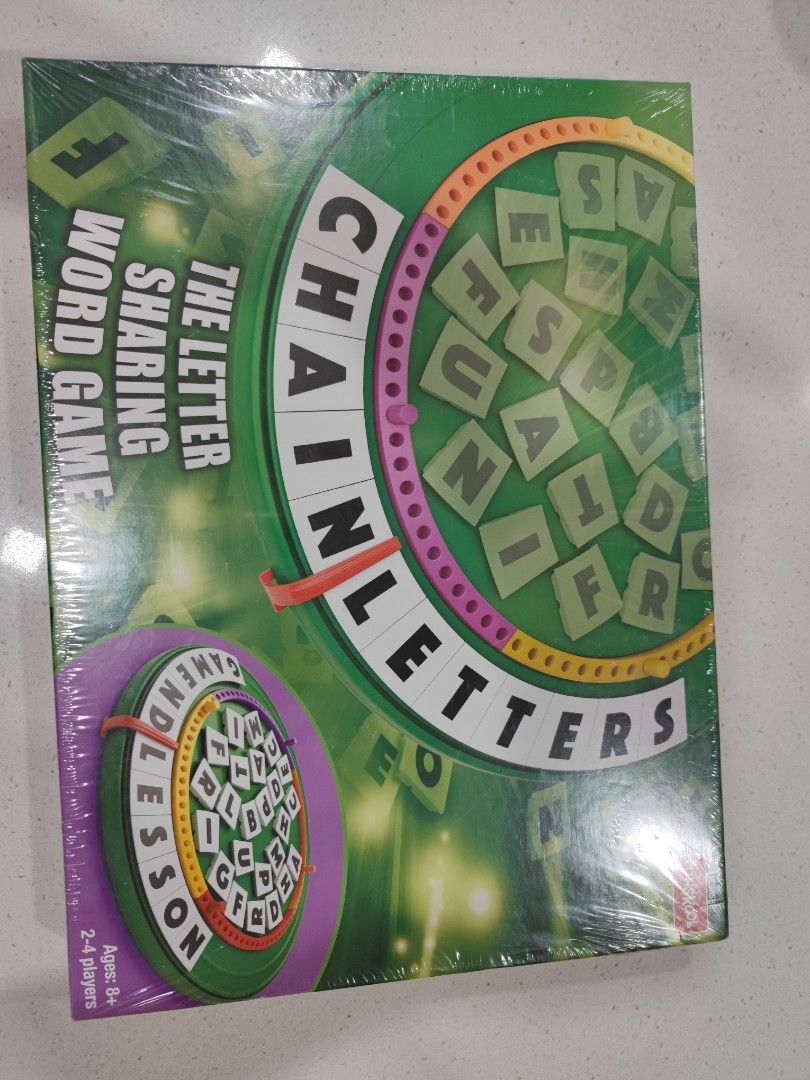 Chain letters - Board game, Hobbies & Toys, Toys & Games on Carousell