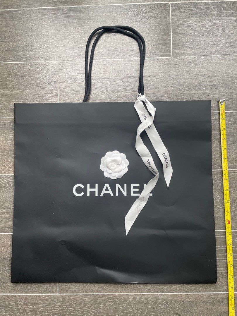 Chanel Paper Bag, Luxury, Bags & Wallets on Carousell