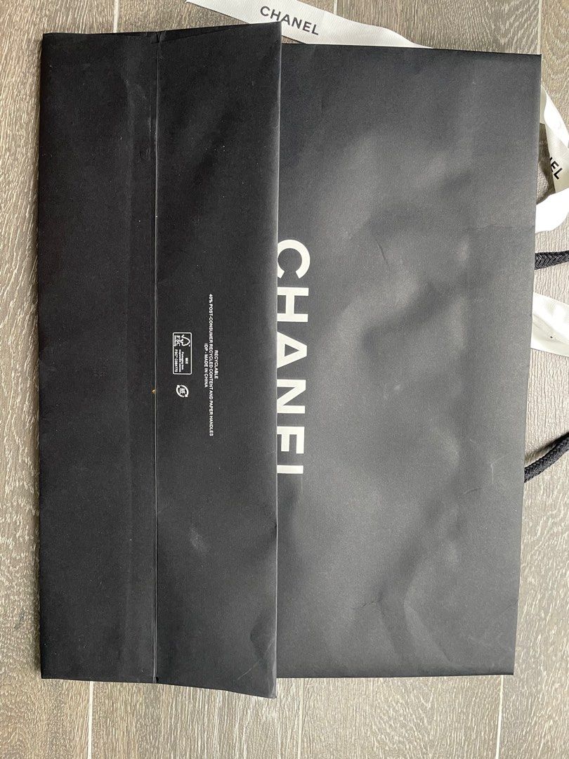 Chanel Paper Bag, Luxury, Accessories on Carousell