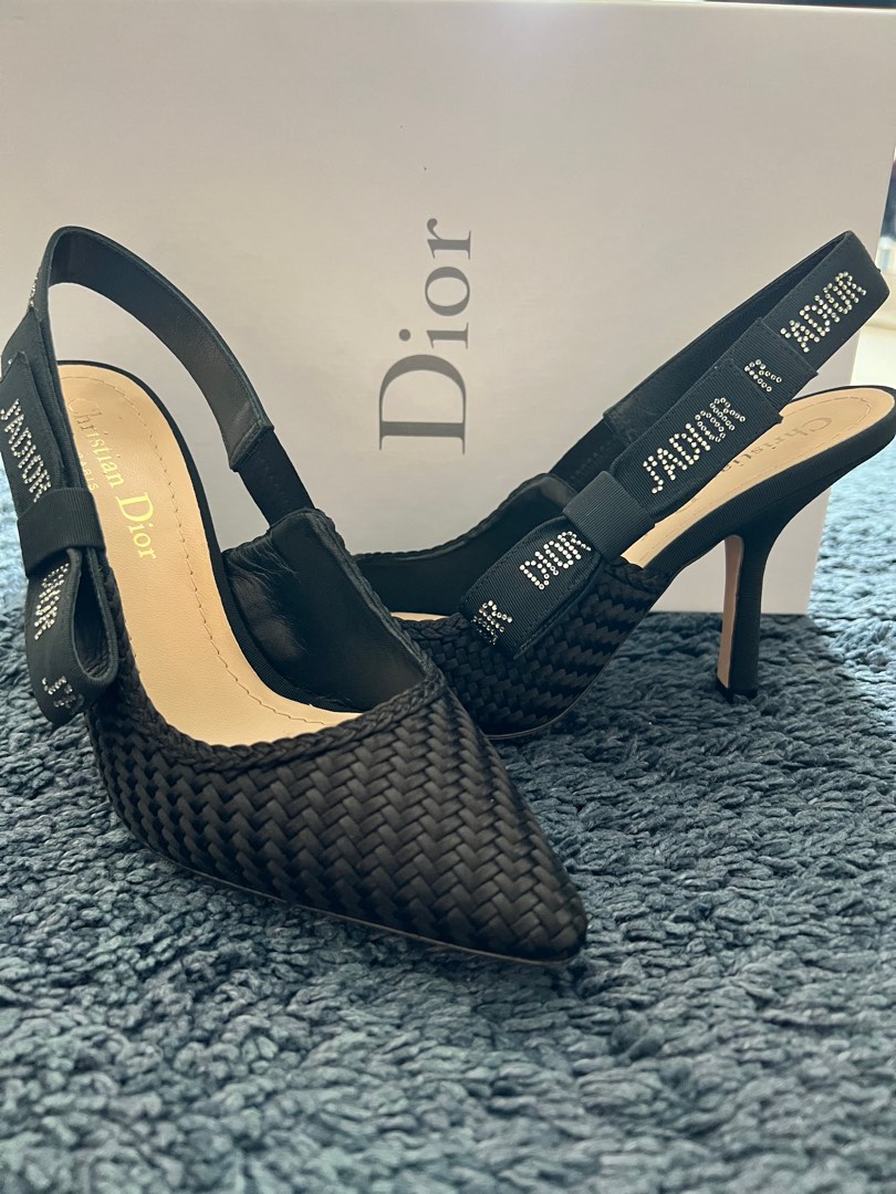 Christian Dior slingback, Luxury, Bags & Wallets on Carousell