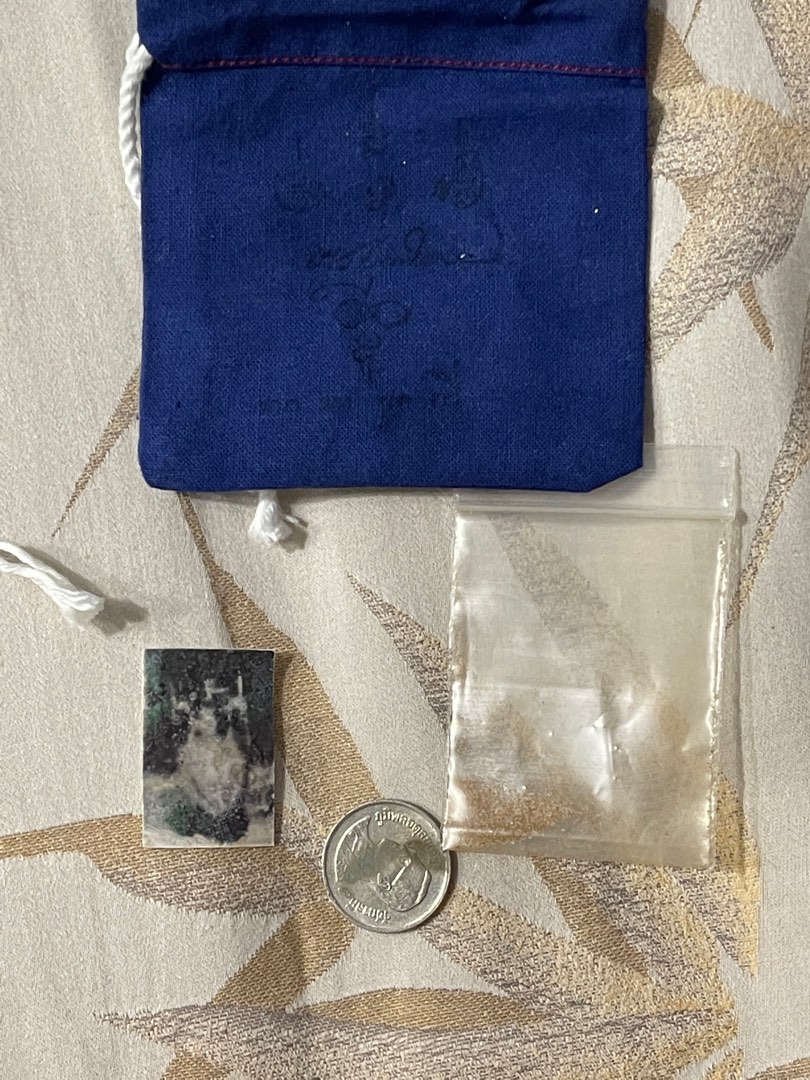 Ck udom money bag with hand written yant, Hobbies & Toys, Memorabilia & Collectibles, Religious ...