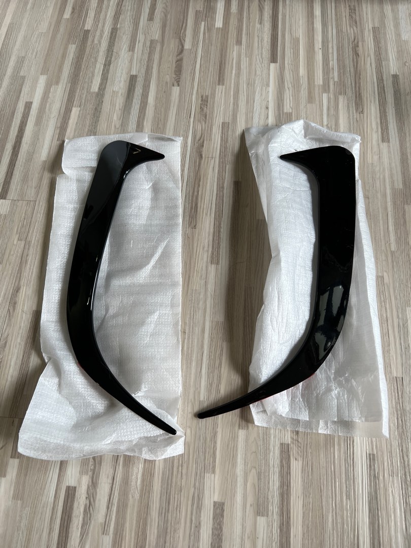 CLA W117 rear canards, Car Accessories, Accessories on Carousell