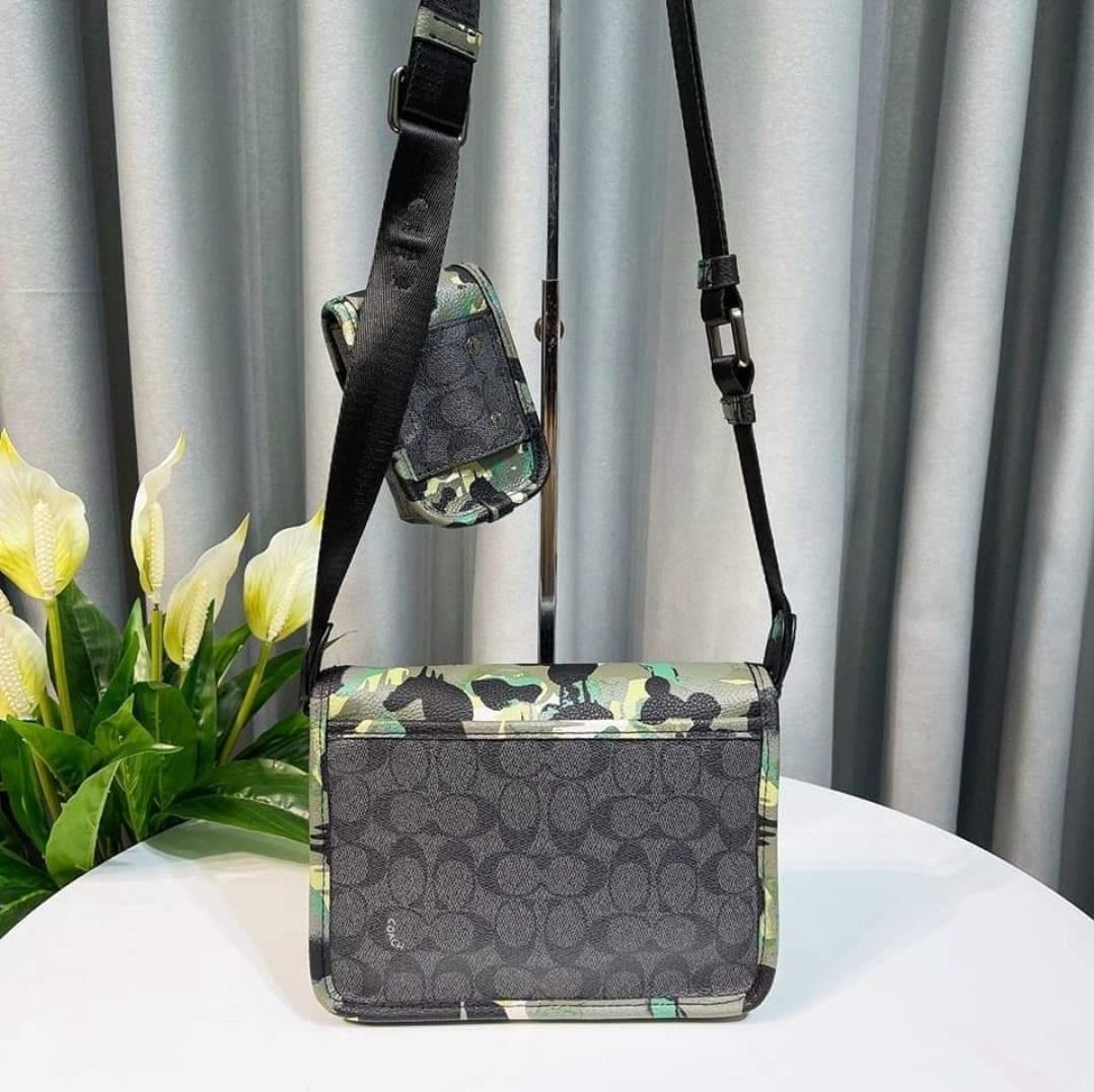 Coach League Hybrid Crossbody In Signature Canvas with Camo Print CA009 ...