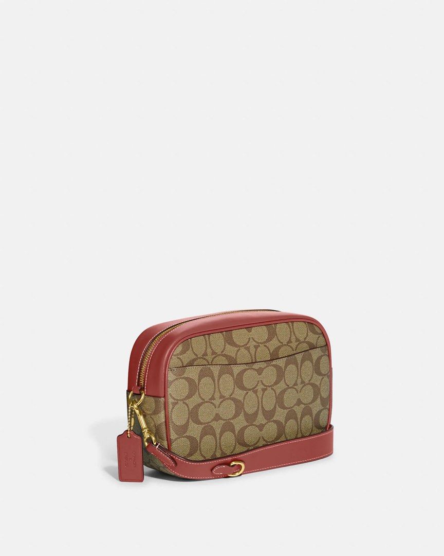 Coach X Peanuts Jamie Camera Bag In Signature Canvas With Patches ...