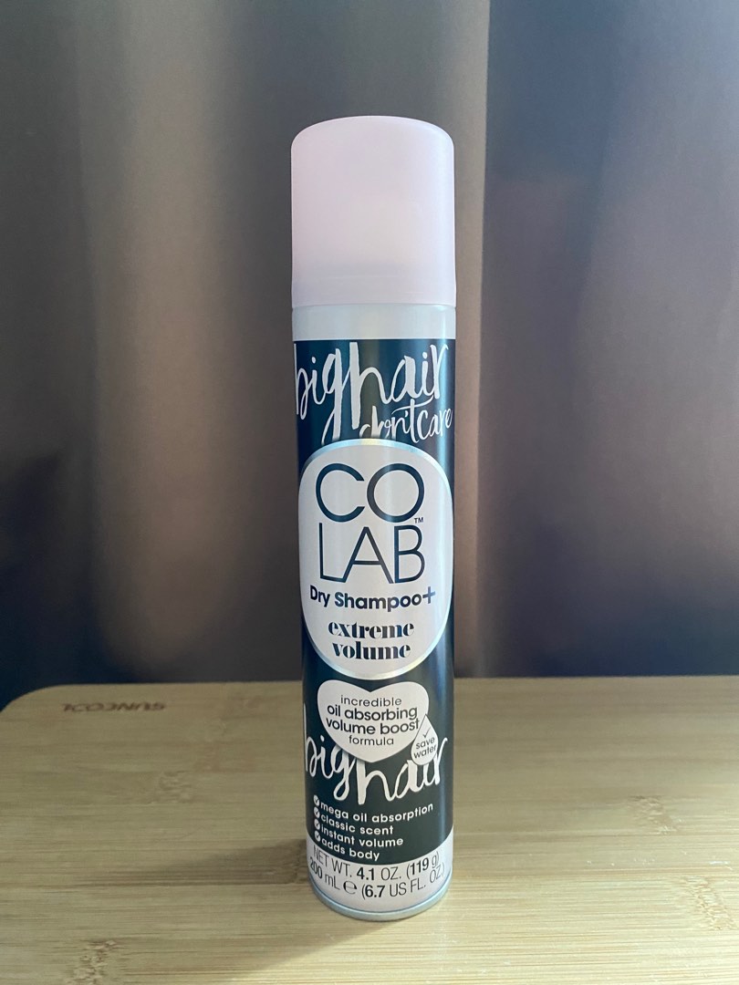 COLAB dry shampoo extreme voume, Beauty & Personal Care, Hair on Carousell