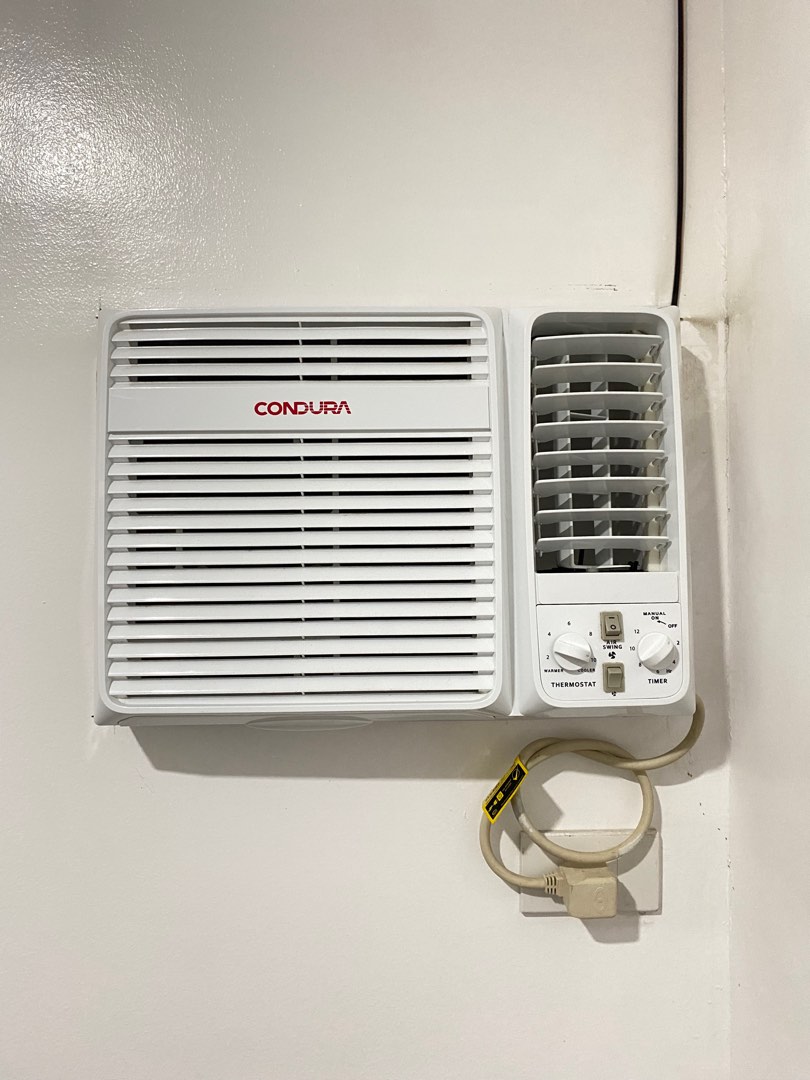 CONDURA 6X WINDOW TYPE AIRCON 1HP, TV & Home Appliances, Air ...