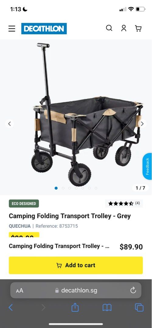 Decathlon Wagon, Babies & Kids, Going Out, Strollers on Carousell