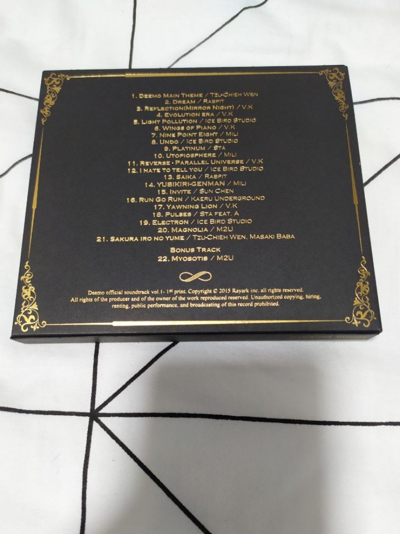 Deemo Song Collection vol. 1 [Original Soundtrack], Hobbies & Toys ...