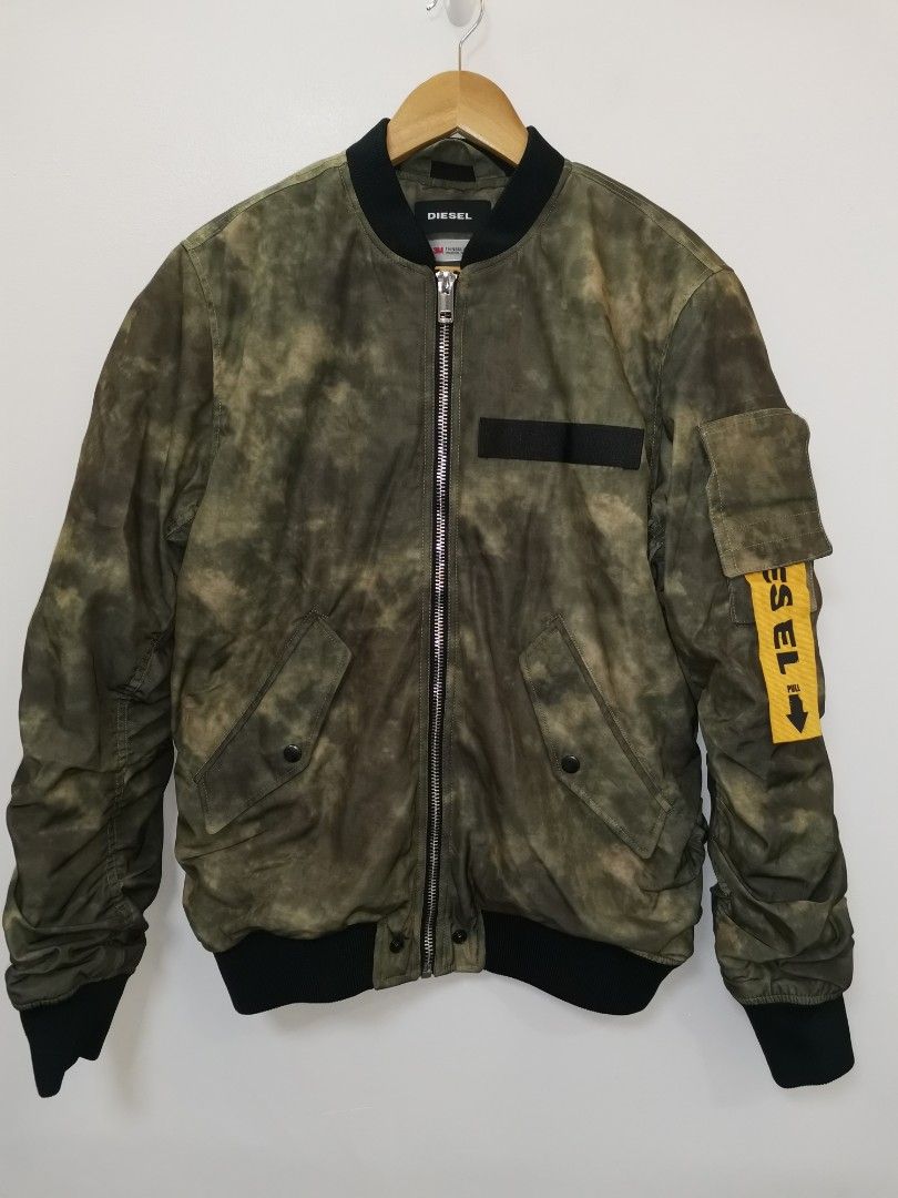 DIESEL | 3M Bomber Jacket, Men's Fashion, Coats, Jackets and Outerwear ...