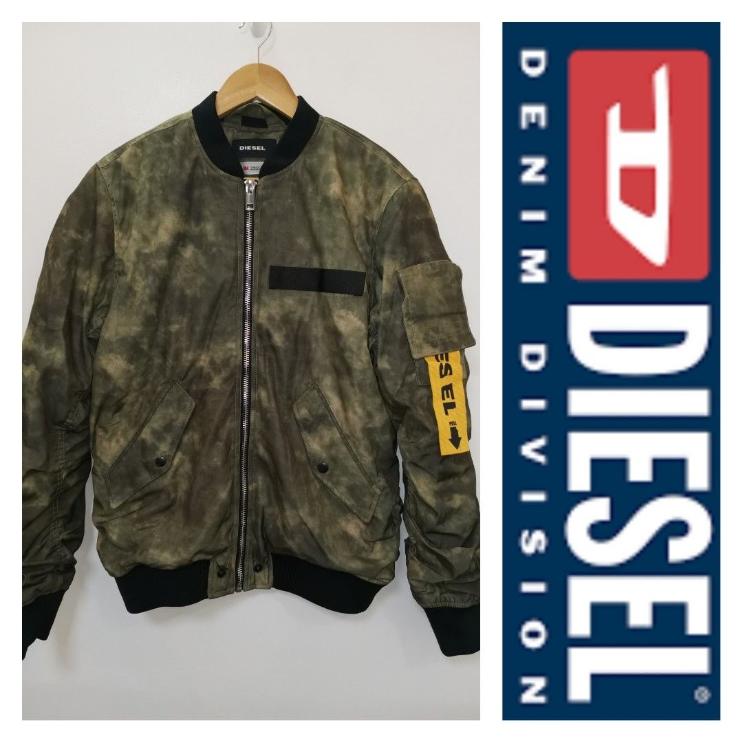 DIESEL | 3M Bomber Jacket, Men's Fashion, Coats, Jackets and Outerwear ...