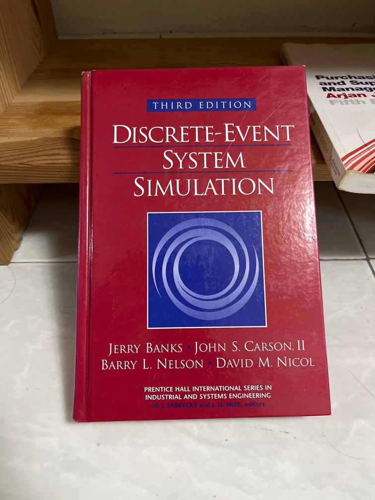 Discrete Event System Simulation Third Edition Hobbies And Toys Books And Magazines Textbooks