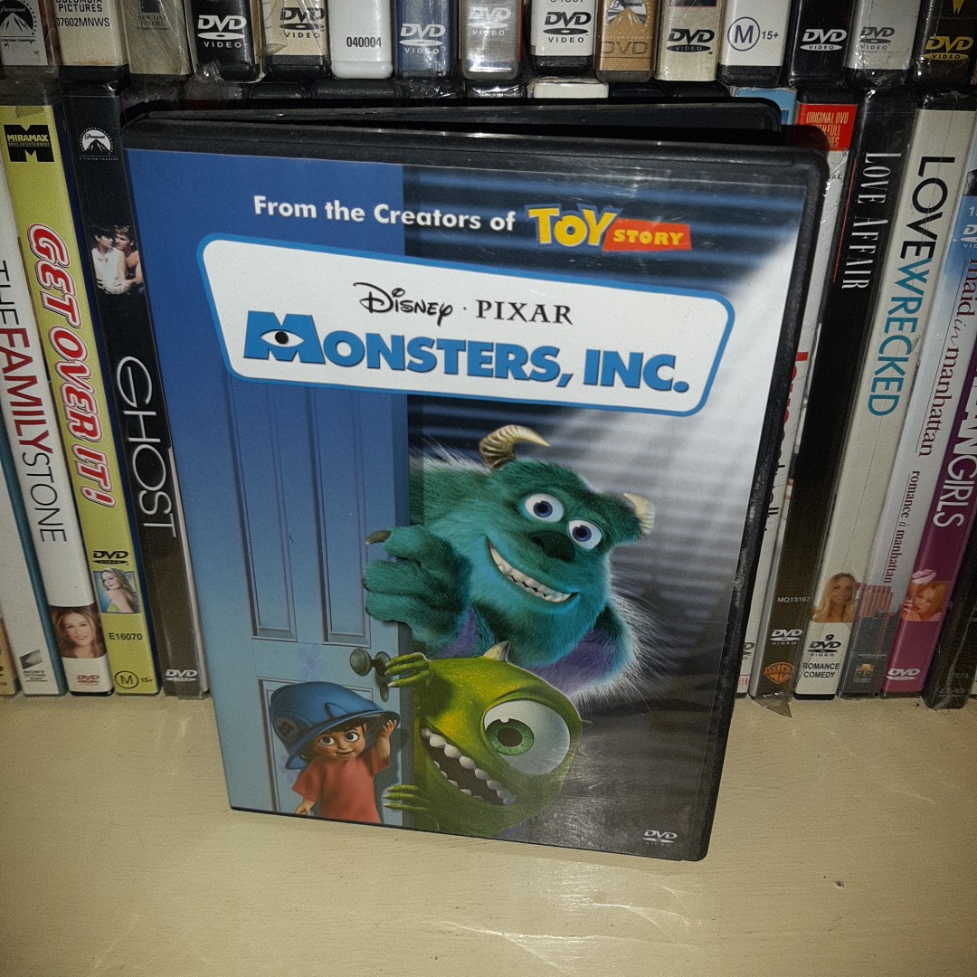 Disney Pixar's Monster's Inc, DVD, Hobbies & Toys, Music & Media, CDs ...