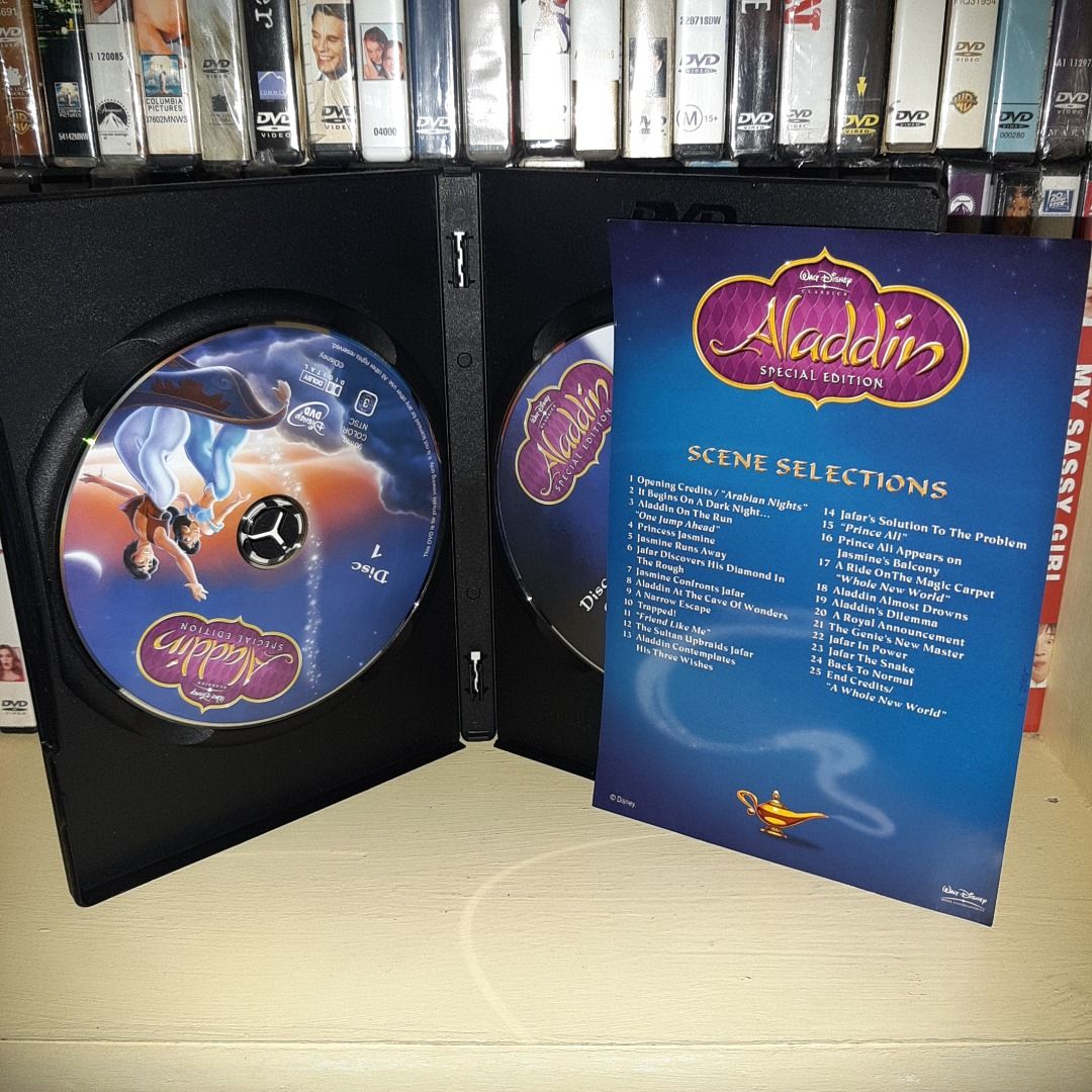 Disneys Aladdin 2 Disc Special Edition Dvd Hobbies And Toys Music And Media Cds And Dvds On