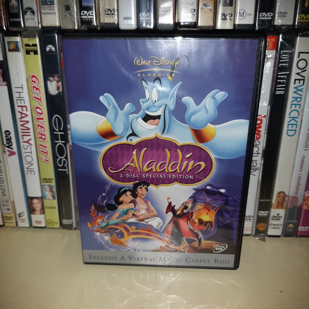 Disney's Aladdin (2-Disc Special Edition) DVD, Hobbies & Toys, Music ...