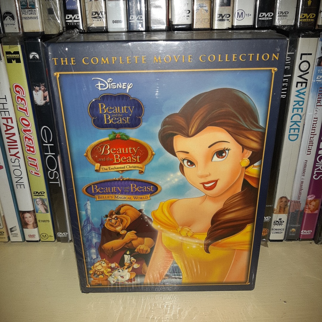 Disney's Beauty & The Beast The Complete Movie Collection Boxset DVD ...
