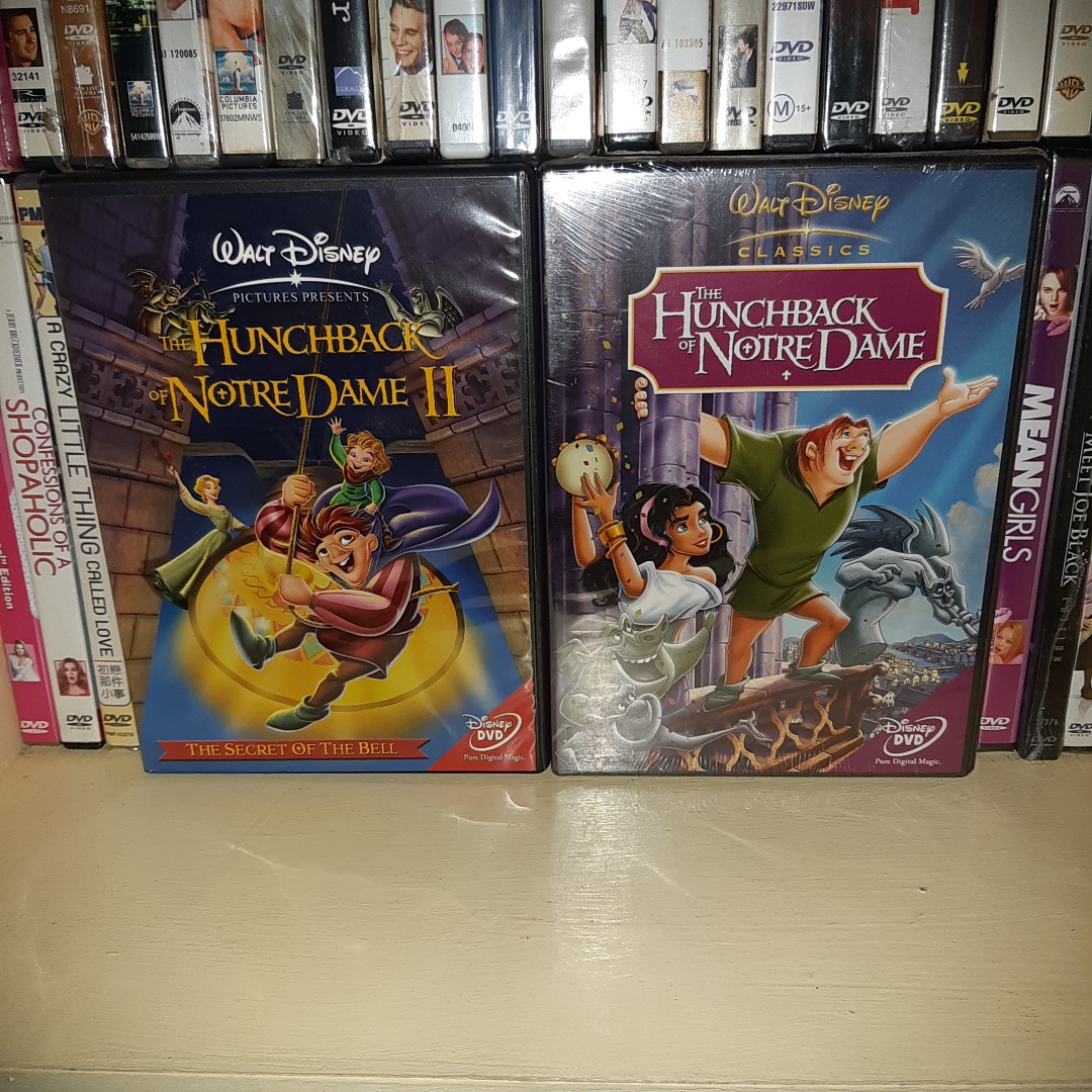 Disney's The Hunchback of Notre Dame 1 & 2 DVD Set, Hobbies & Toys ...