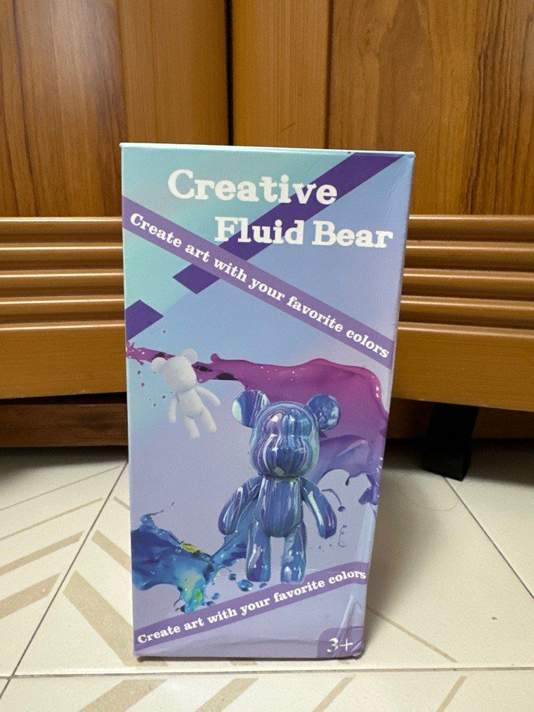 DIY Creative Fluid Bear, Hobbies & Toys, Toys & Games on Carousell