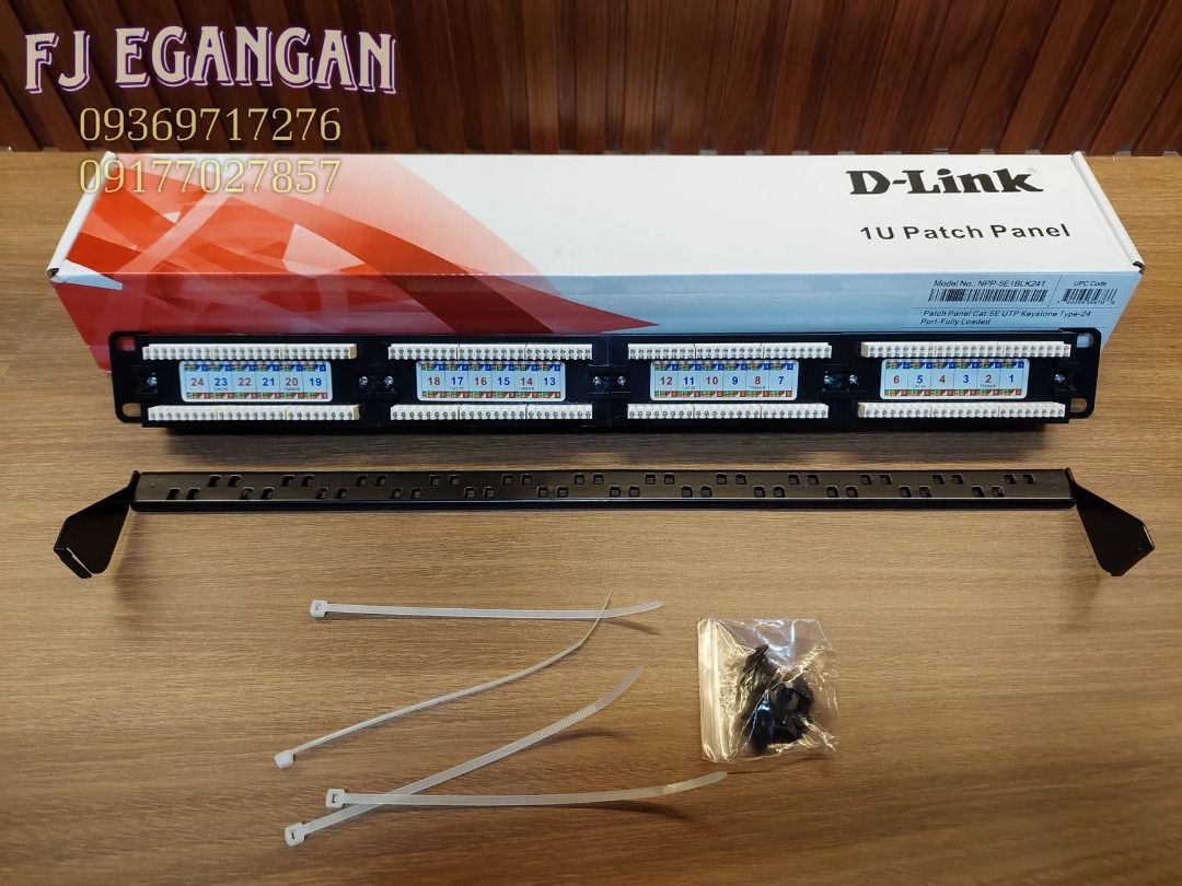 D-link Patch panel cat5e 24 ports | Dlink patchpanel 24 ports ...