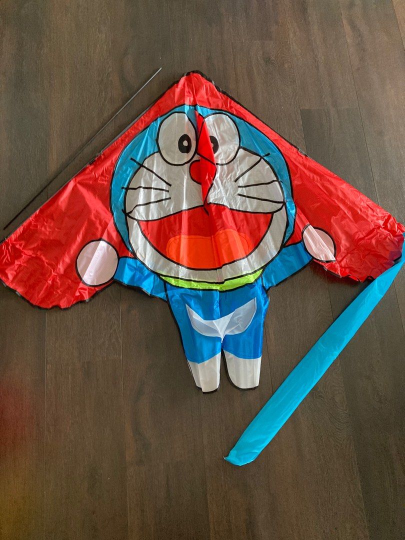 Doraemon kite, Hobbies & Toys, Toys & Games on Carousell