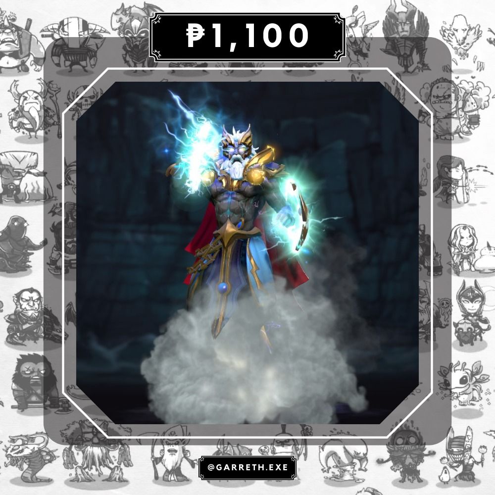 [DOTA] Zeus Arcana - Exalted Tempest Helm of the Thundergod, Video ...