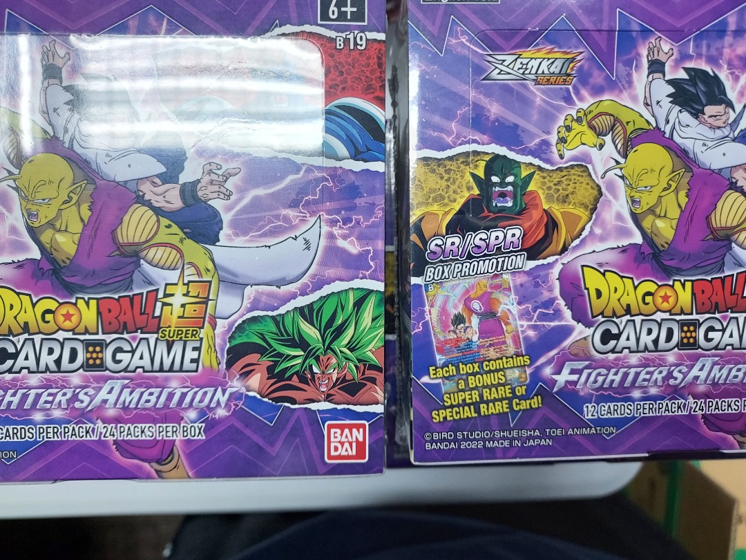 Dragon Ball Super Card Game BT19 Fighter's Ambition Booster Box, Hobbies & Toys, Toys & Games on ...