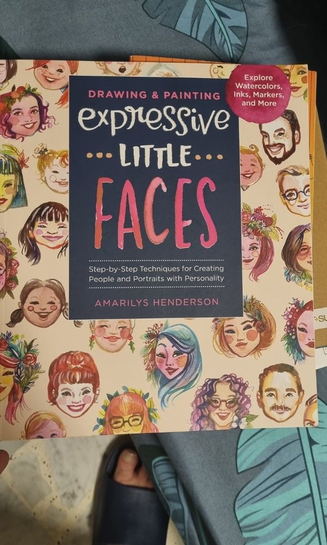 Drawing and Painting expressive faces, Hobbies & Toys, Books ...