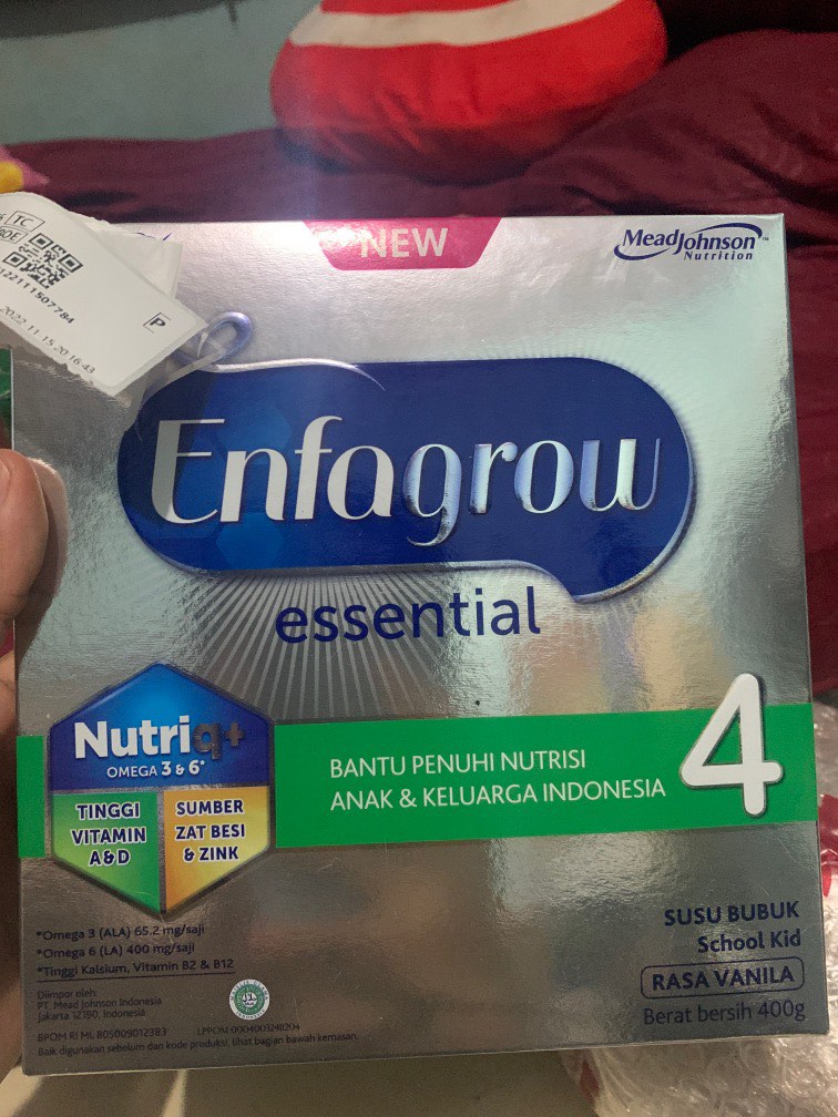 Enfagrow Essential 4 Rasa Vanilla, Bayi & Anak, Perawatan & Makanan ...