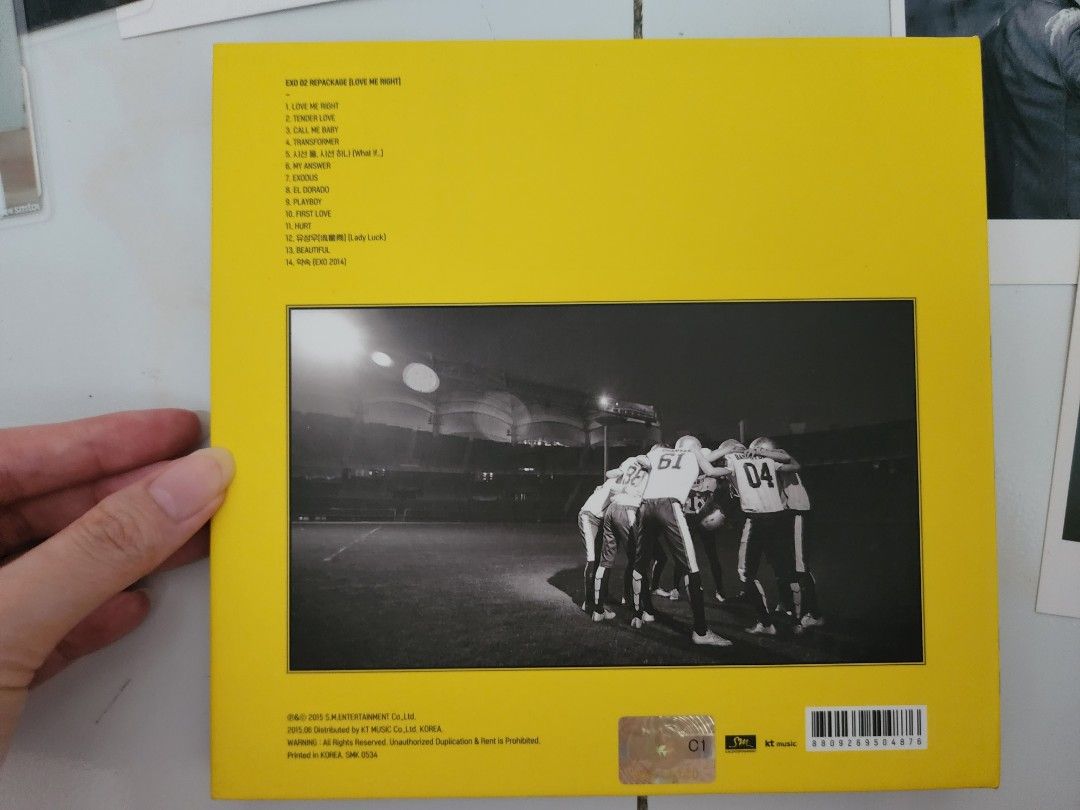 Exo Love Me Right Album And Unofficial Cards Hobbies And Toys Memorabilia And Collectibles K Wave