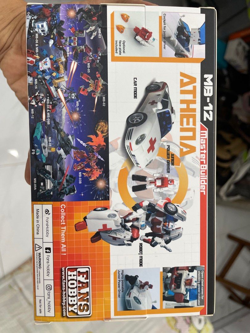 Fanshobby transformers masterpiece athena, Hobbies & Toys, Toys & Games ...