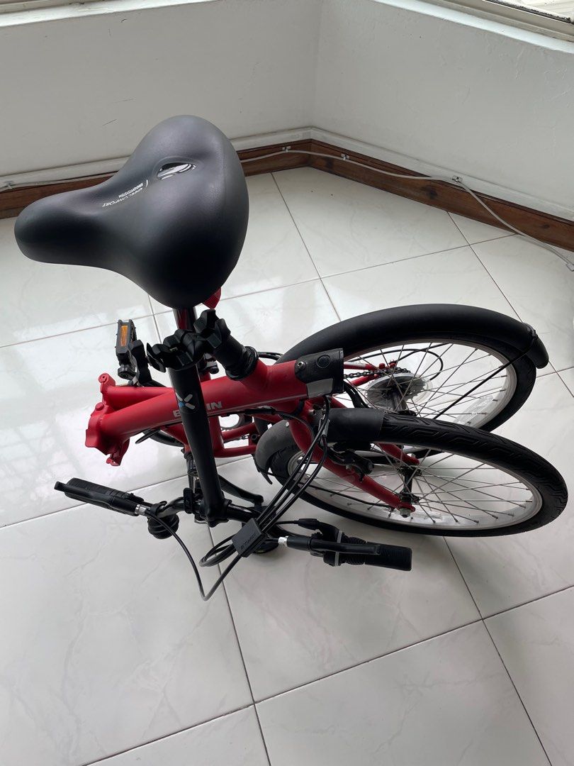 Folding cycle with ergonomic seat, Sports Equipment, Bicycles & Parts ...