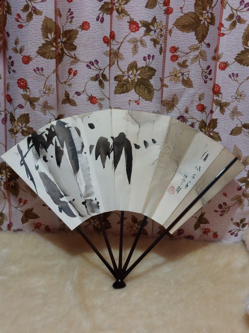 Folding Fan Wall Decor 2, Furniture & Home Living, Home Decor, Wall ...