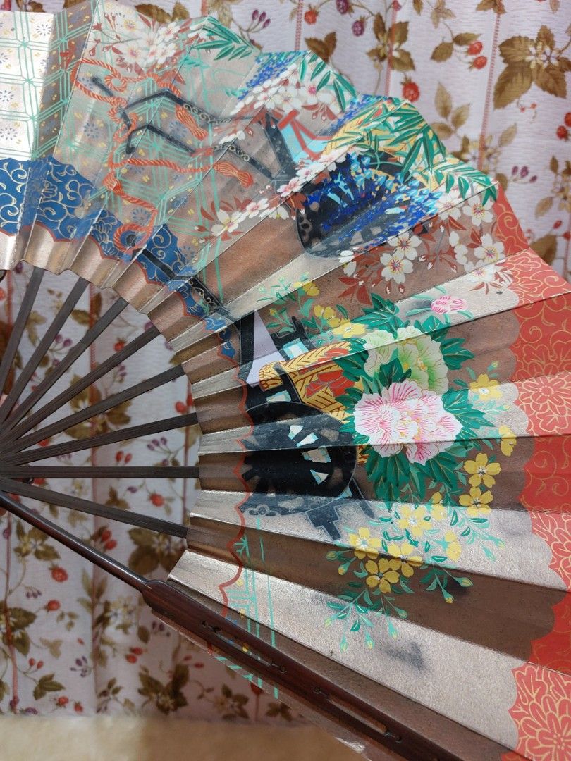 Folding Fan Wall Decor 3, Furniture & Home Living, Home Decor, Wall ...
