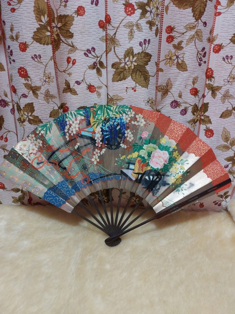 Folding Fan Wall Decor 3, Furniture & Home Living, Home Decor, Wall ...