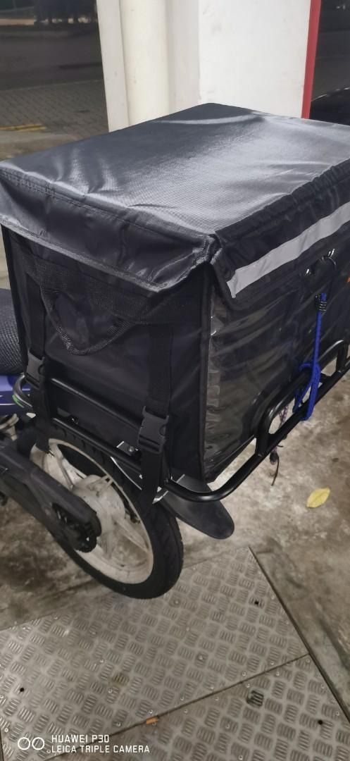 Food Delivery Thermal Rack Holder with tools provided! Fit on bicycle ...