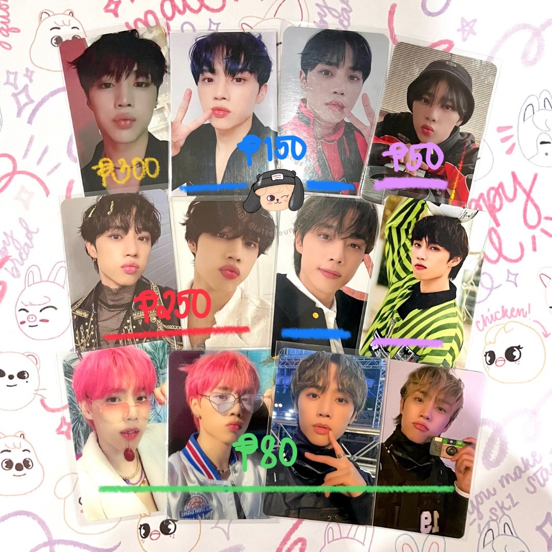 [FOR SALE] the boyz tbz official photocard pcs sunwoo hyunjae q ...