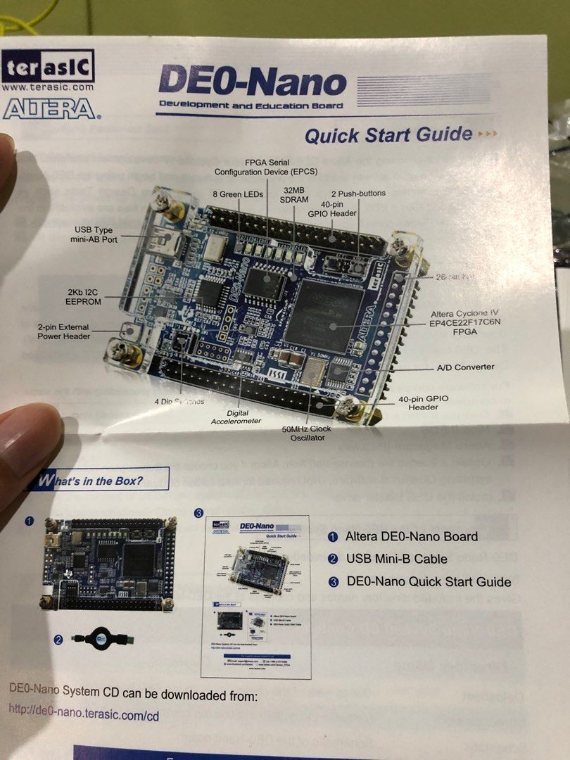 FPGA- Altera Cyclone IV FPGA , DE0-Nano, Computers & Tech, Parts ... FPGA- Altera Cyclone IV FPGA , DE0-Nano, Computers & Tech, Parts ...