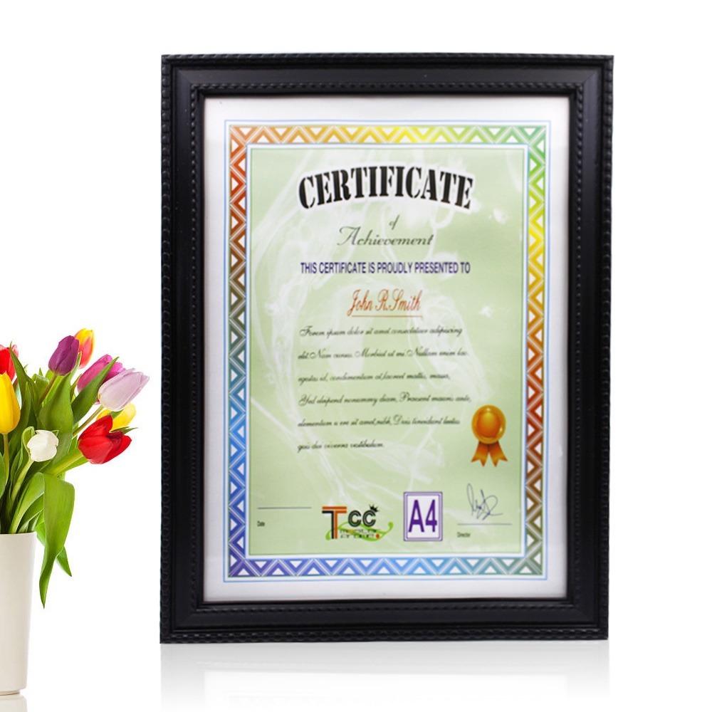 Frame Certificate Documents Frame Diploma A4 Legal Picture Frame Award ...